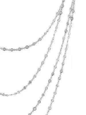 LB EXCLUSIVE Diamond Chain Necklace In Platinum