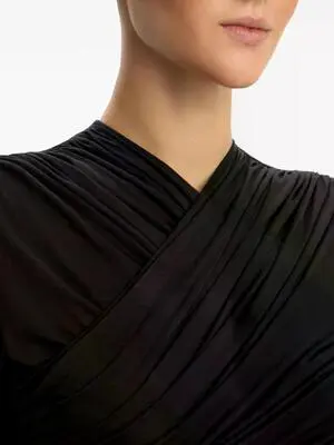 12 STOREEZ Draped Ruched Top