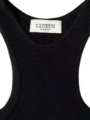 LANEUS Sleeveless Halterneck Body