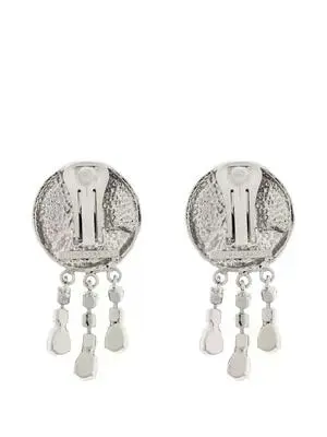 Alessandra Rich Embellished Drop Earrings