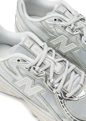 NEW BALANCE 740 Panelled Metallic Mesh Sneakers