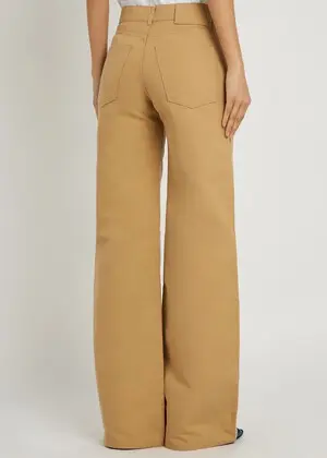 ARMARIUM Luke Wide-leg Cotton Trousers