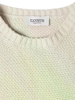 LANEUS Crew Neck Knitted Sweater