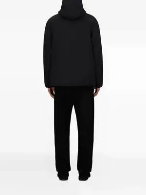 Herno Hooded Zip-up Jacket With Flap Pockets