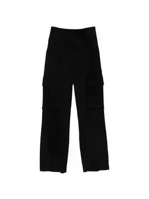 Erika Cavallini Flap-pocket Trousers - Black