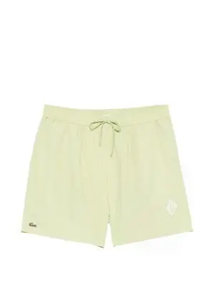 Lacoste Geometric Swim Shorts - Green