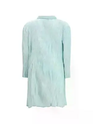 GONGDID DESIGN Long-sleeve Mini Dress - Blue