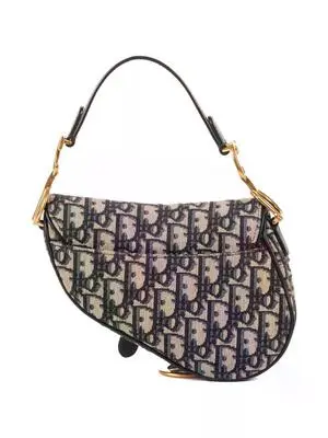Dior Mini Saddle Handbag - Blue