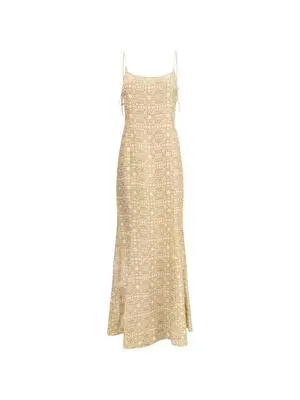 KRISTINA TI Floral-print Dress - Neutrals