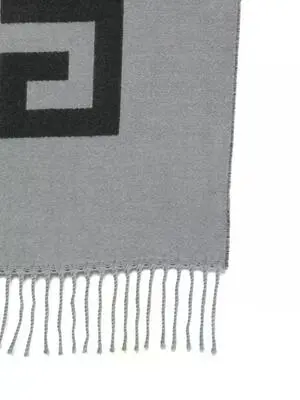 Givenchy Logo-print Scarf - Grey