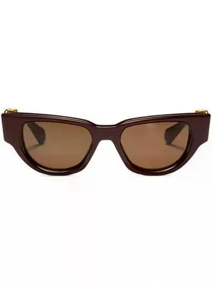 Valentino Garavani Vlogo Sunglasses - Red