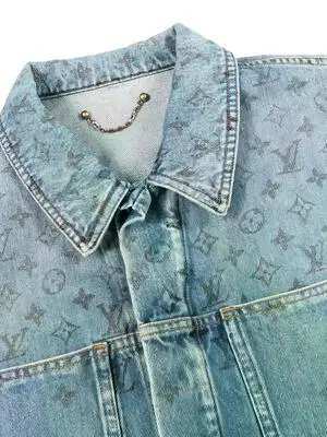 LOUIS VUITTON Monogrammed Denim Jacket