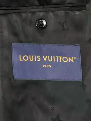 LOUIS VUITTON Peaked Lapel Double-breasted Coat