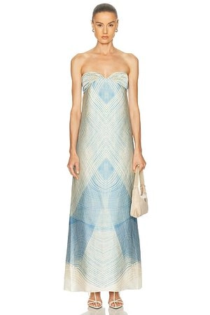 Alexis Dianne Maxi Dress - Azure