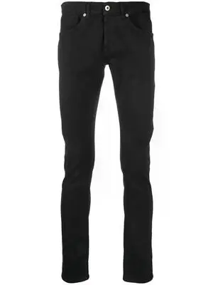 DONDUP Dark Wash Slim-Fit Jeans Black
