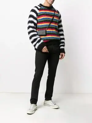 DONDUP Dark Wash Slim-fit Jeans - Black