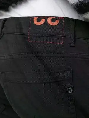 DONDUP Dark Wash Slim-fit Jeans - Black