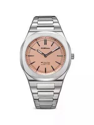 D1 MILANO Ultra Thin 39mm Stainless Steel Watch - Neutrals