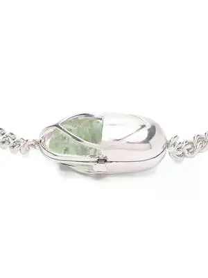 CAPSULE ELEVEN Crystal Amethyst Necklace - Silver