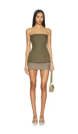 EAVES Nadia Top - Olive