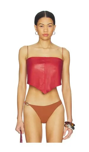 ZIAH Leather Scarf