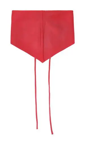 ZIAH Leather Scarf