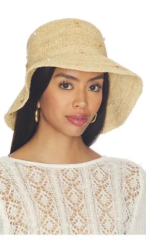 L*Space Carmel Island Bucket Hat - Natural