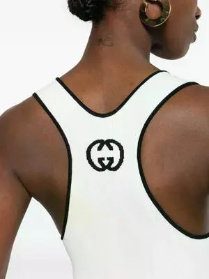 Gucci Logo-motif Midi Dress