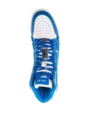 Amiri Skel-top High-top Sneakers - Blue