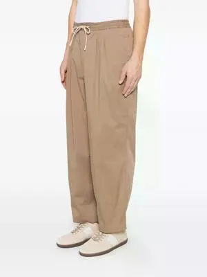 PT TORINO Pleated Cropped Trousers