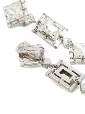 Alessandra Rich Crystal Drop Earrings