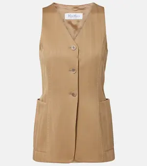 Max Mara Single Breasted Vests For Women
