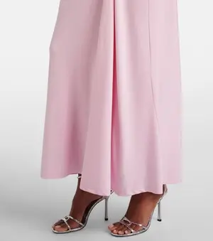 Simkhai Acacia Ruched Jersey Maxi Dress - Pink