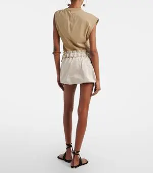 Isabel Marant Étoile Jamily Cotton-blend Mini Skirt