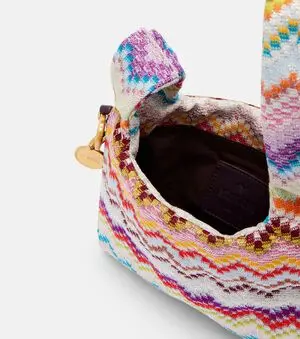 Missoni Jacquard Top-handle Bag - Multicoloured