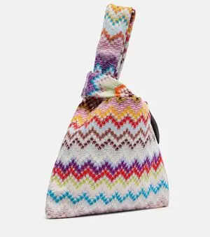 Missoni Jacquard Top-handle Bag - Multicoloured