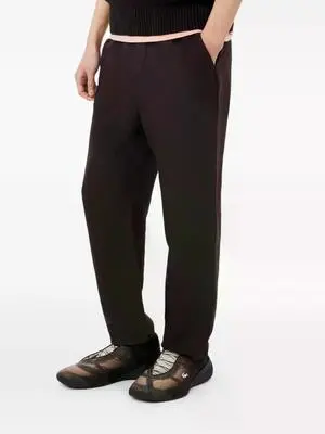 Lacoste Elasticated Waistband Trousers - Brown