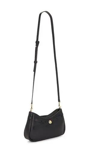 Tory Burch Romy Zip Top Crossbody - Black