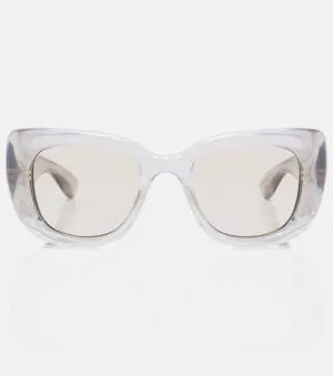 Saint Laurent Sl 903 Howl Oversized Sunglasses - Transparent