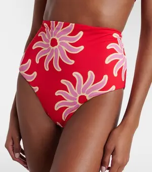 CALA DE LA CRUZ Elisa Printed Bikini Bottoms - Multicoloured