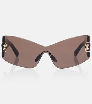 Dolce & Gabbana Embellished Rectangular Sunglasses