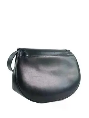 FERRAGAMO Calfskin Vara Crossbody Bag - Blue