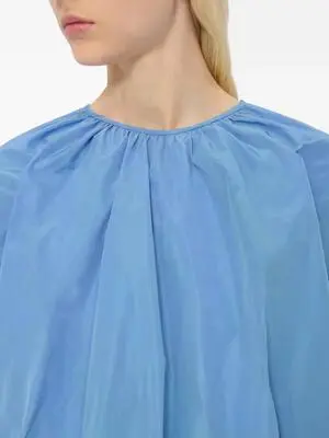 MSGM Crew-neck Blouse - Blue