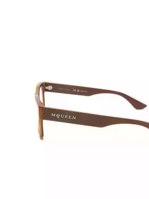 Alexander McQueen Square-frame Glasses