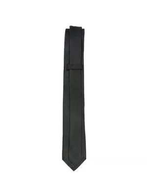 Karl Lagerfeld Logo Detail Neck Tie - Black