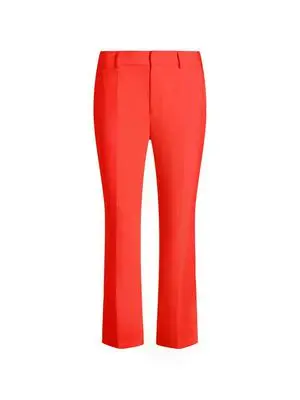 Cinq À Sept Cropped Trousers - Red