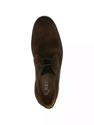 TOD'S Suede Desert Boots - Brown