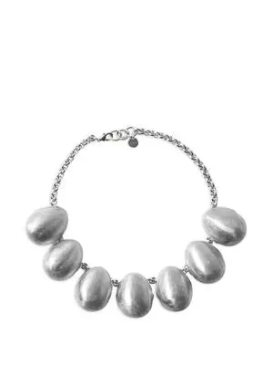 Jacquemus Tone Raisin Necklace - Silver