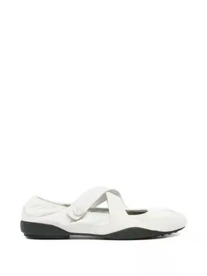 Tory Burch Romy Sport Mary Jane Flats - Grey