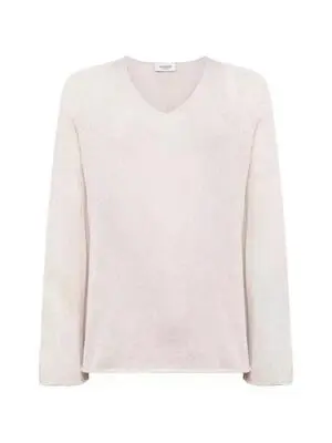 LANEUS V-neck Raglan Sleeve Jumper